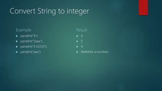 Presentatioon on type conversion and escape characters | PPT