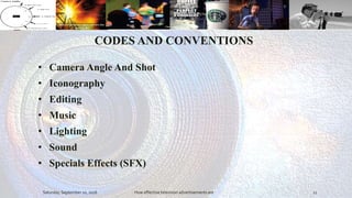 Presentation on television advertisements | PPTX
