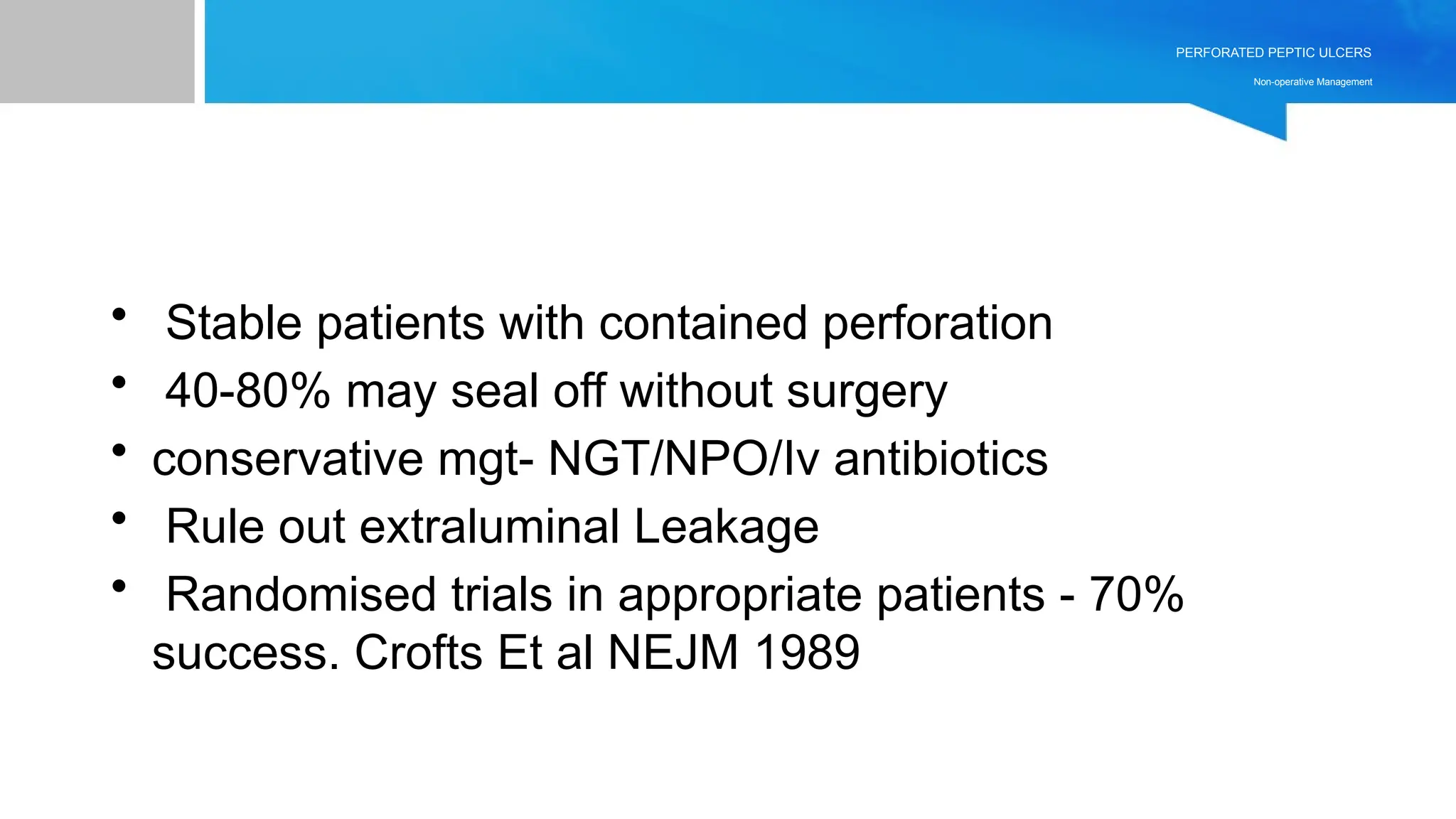 PRESENTATION AND MANAGEMENT OF PEPTIC ULCER DISEASE | PPTX