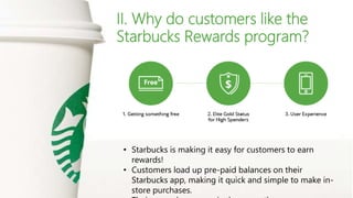 Case Study Starbucks Loyalty Program | PPTX