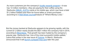 Case Study Starbucks Loyalty Program | PPTX