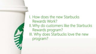 Case Study Starbucks Loyalty Program | PPTX