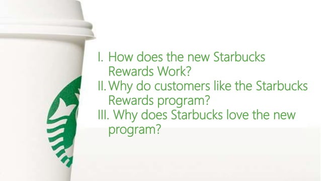 Case Study Starbucks Loyalty Program | PPTX | Business Banking ...