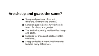 sheep and goat presentation zoo management.pptx