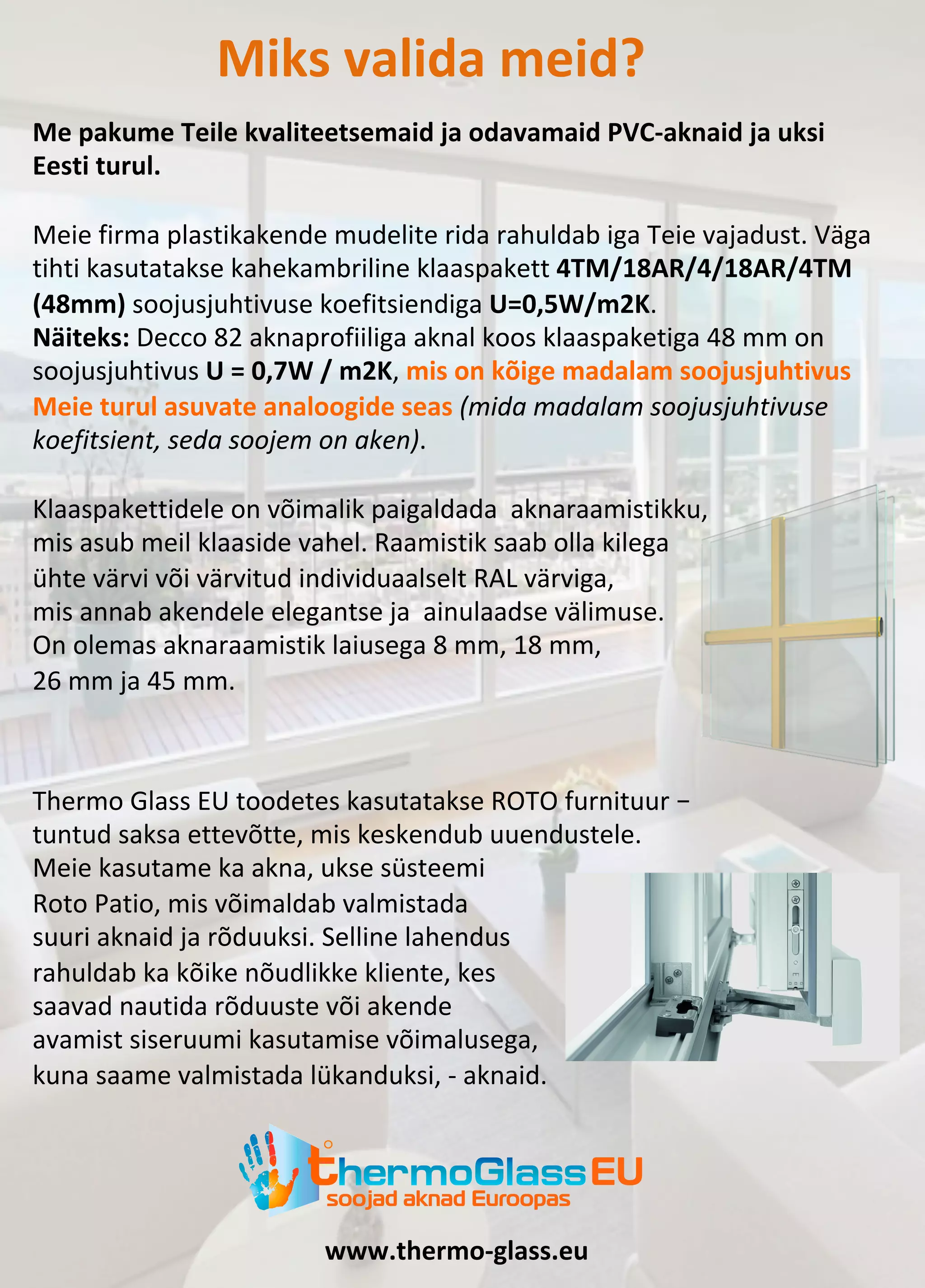 PVC aknad Eestis | PDF