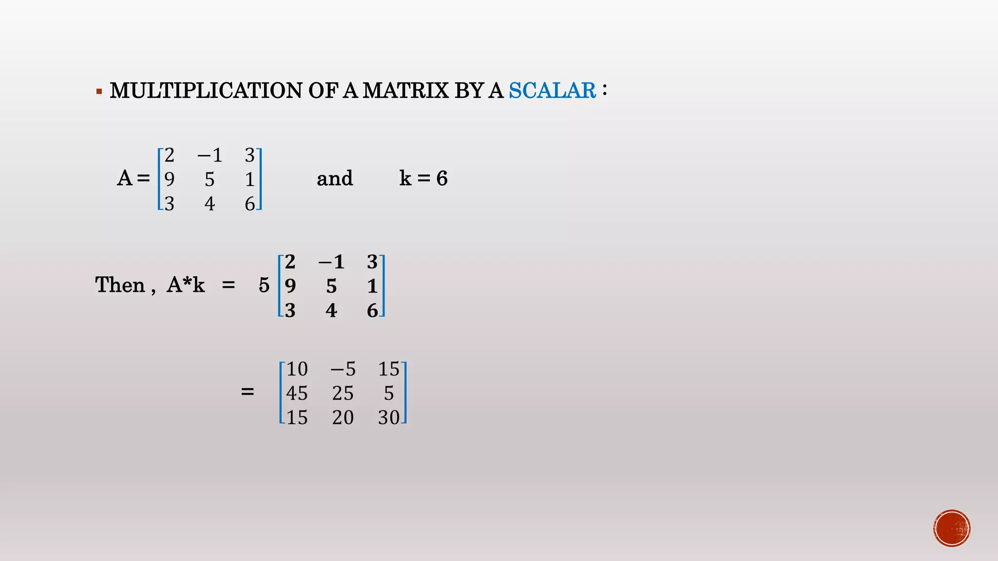 Matrix Multiplication (University presentation slide) | PPTX