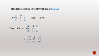 Matrix Multiplication (University presentation slide) | PPTX