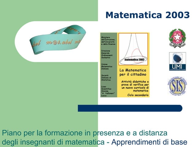 Presentazione PON-M@t.abel
