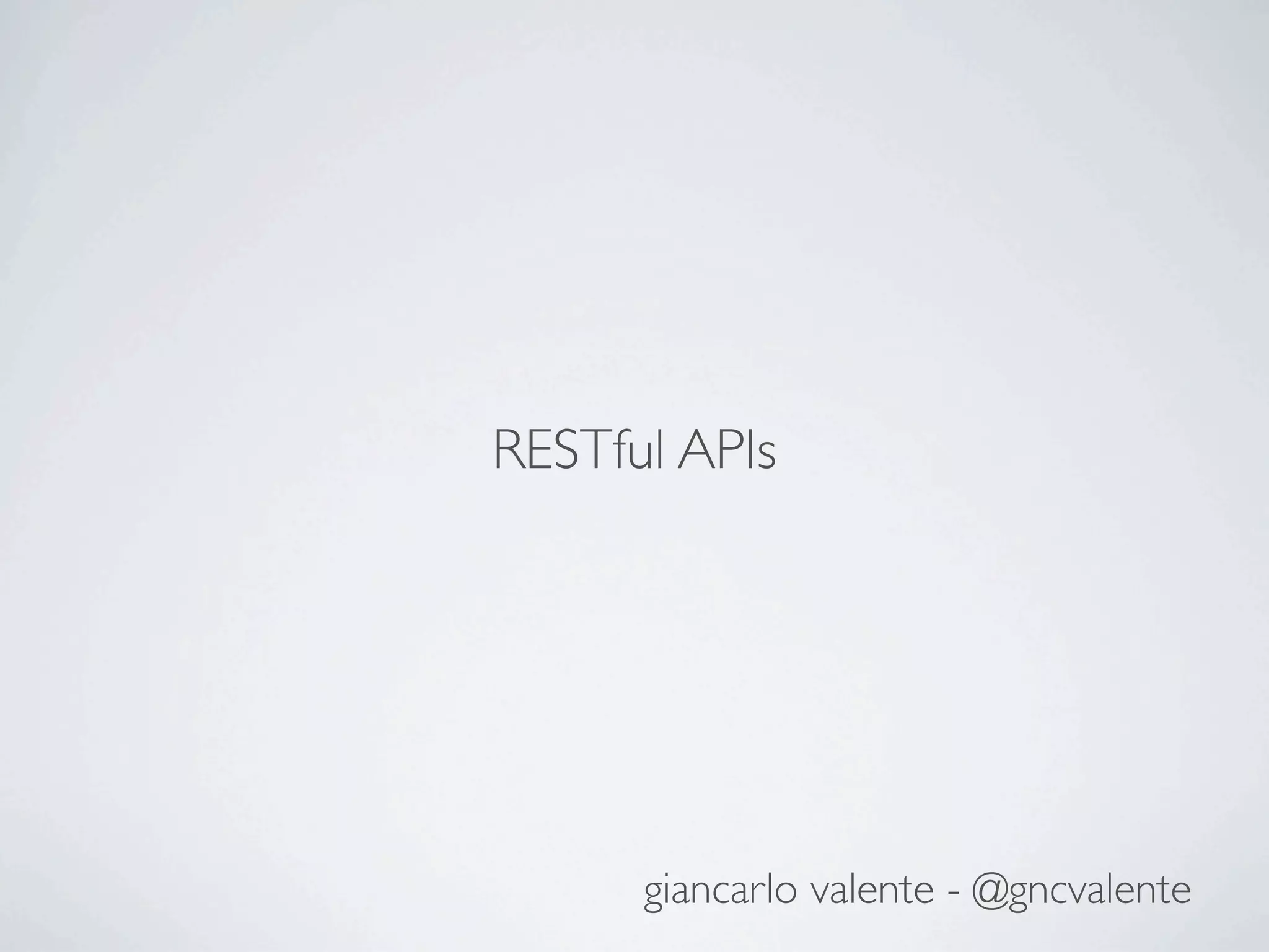 Restful Apis Ita W Webmachine Key Web Development Internet