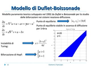 Pattern di Turing | PPT | Physics | Science