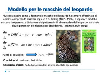 Pattern di Turing | PPT | Physics | Science