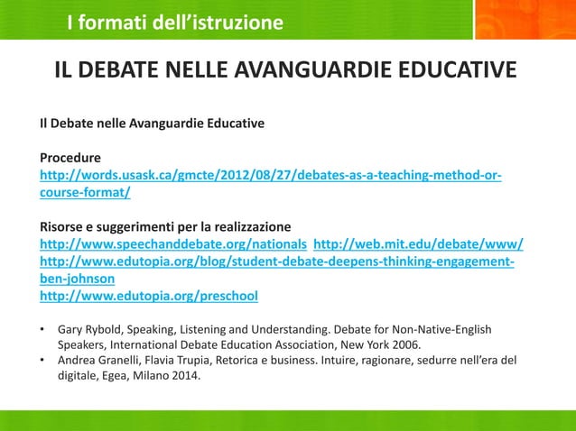 Lezione 1 - Modelli di apprendimento e metodologia didattica | PPTX | Educational Assessment ...