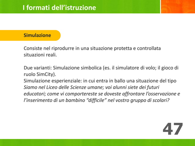 Lezione 1 - Modelli di apprendimento e metodologia didattica | PPTX | Educational Assessment ...