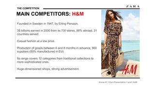 presentation zara case of harvard 2003 | PPTX