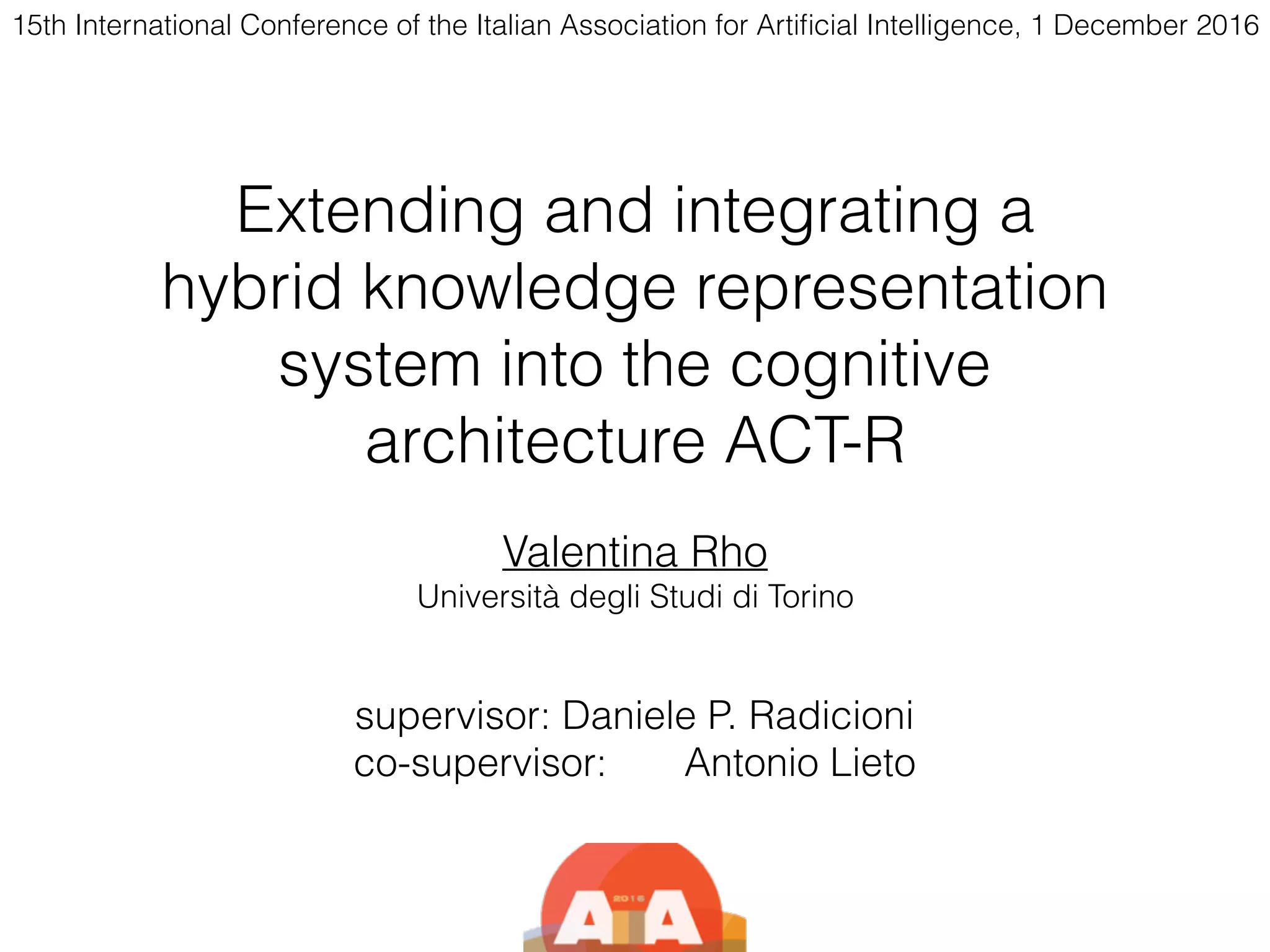 Extending And Integrating A Hybrid Knowledge Representation System Into