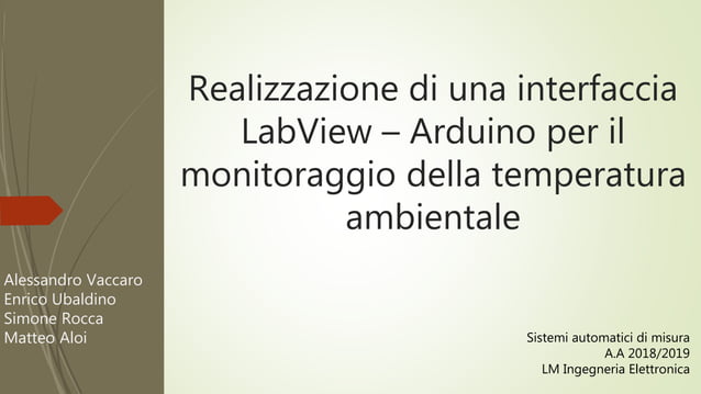 Environmental temperature monitoring | PPTX