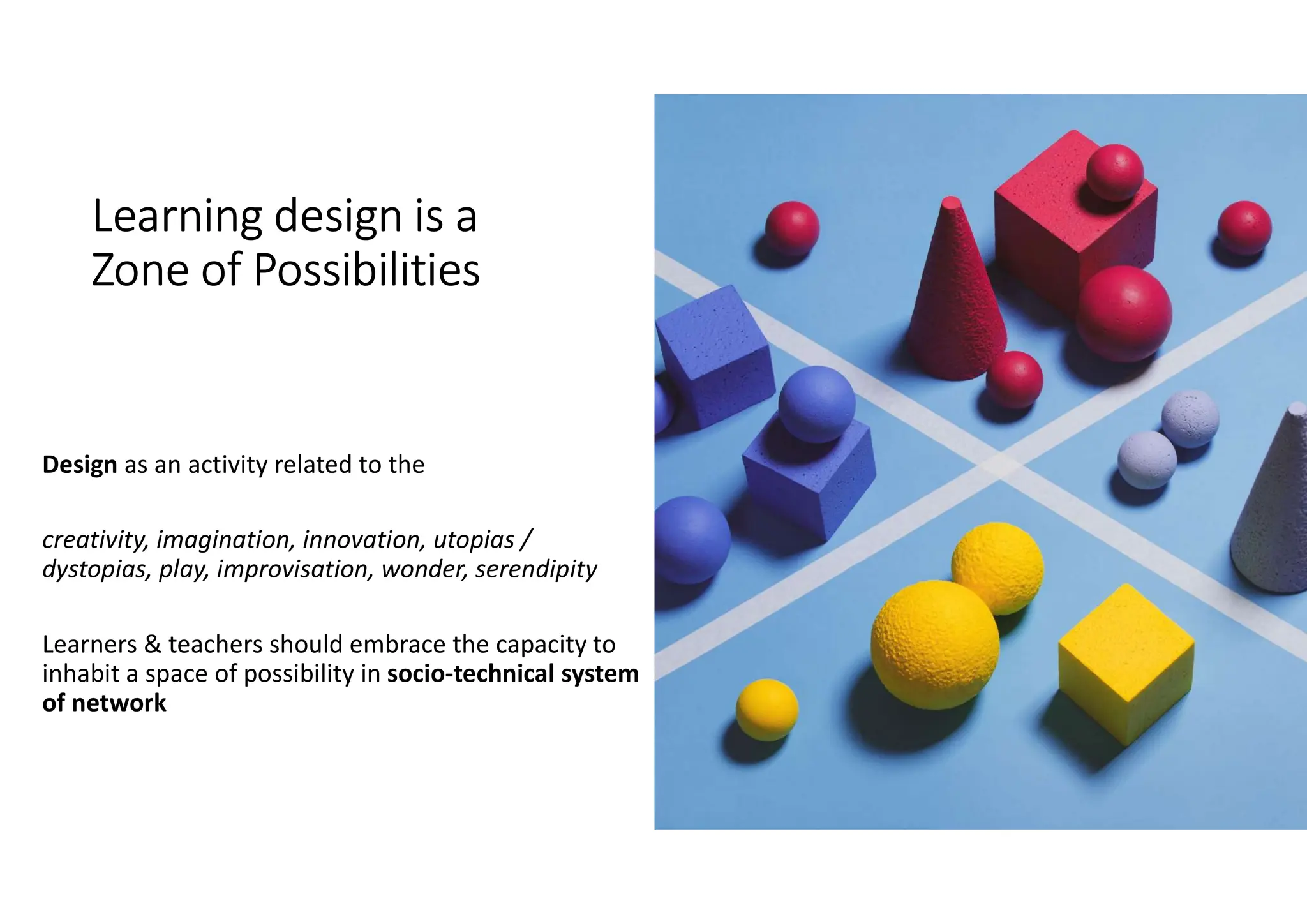 Learning Design as Zone of Possibilities | PDF