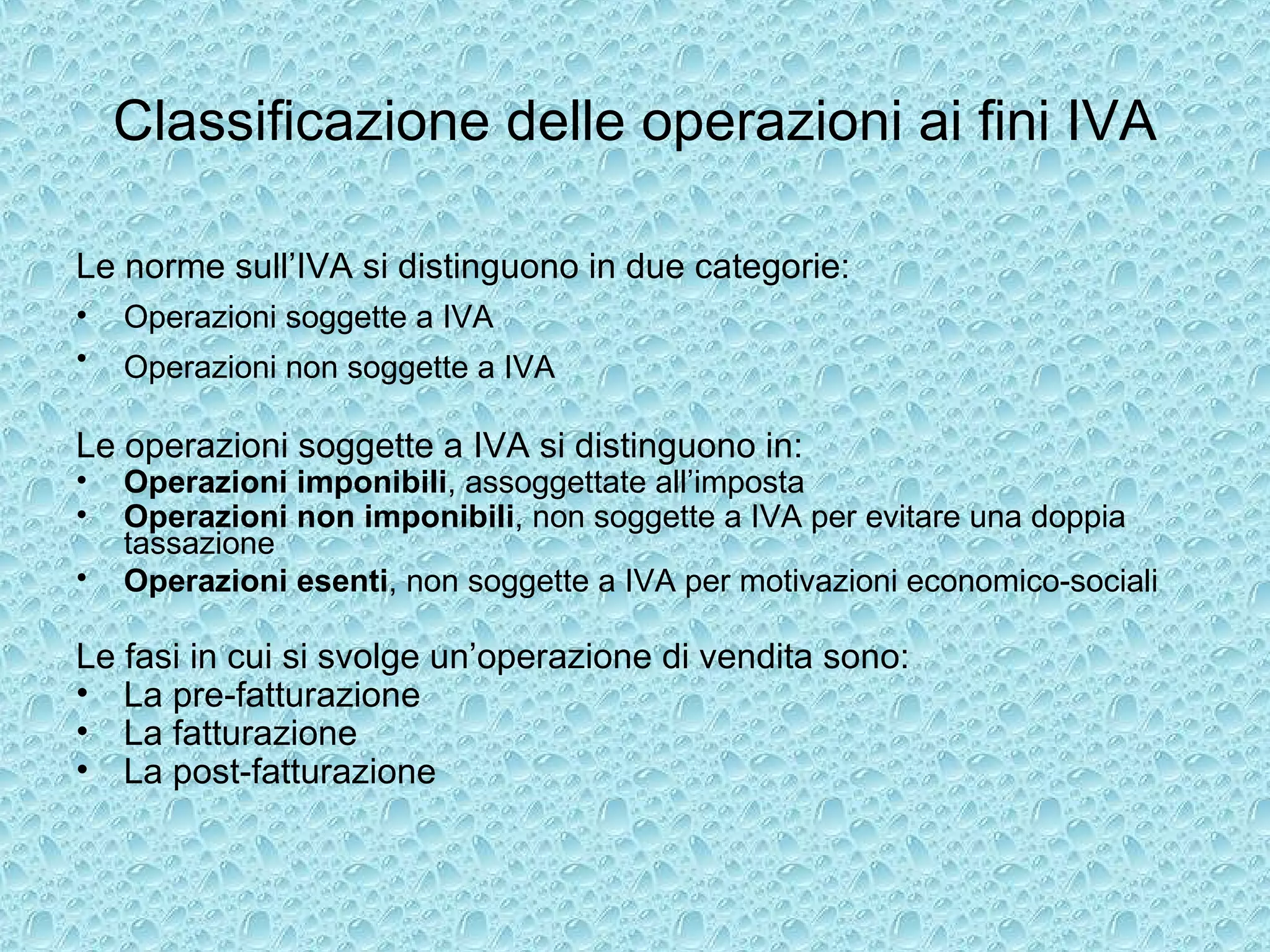 Presentazione dell'IVA | PPT