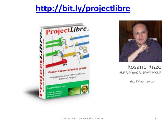 ProjectLibre - Manuale in Italiano dell'alternativa OpenSource a Microsoft Project | PPTX ...