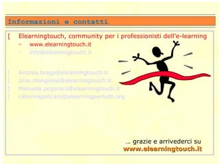 Presentazione elearningtouch | PPT