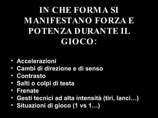 Presentazione Forza | PPT