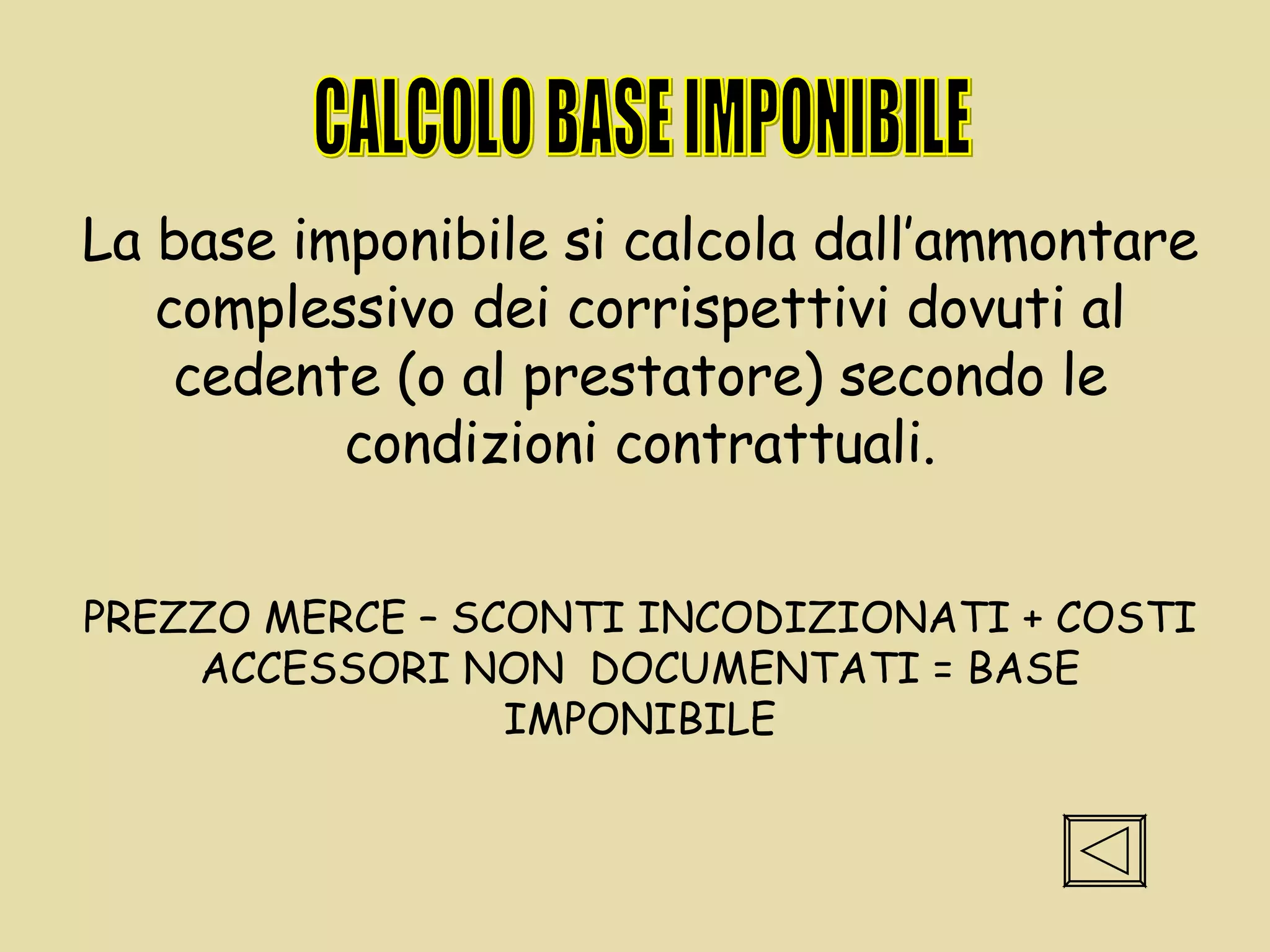 Presentazione IVA | PPT