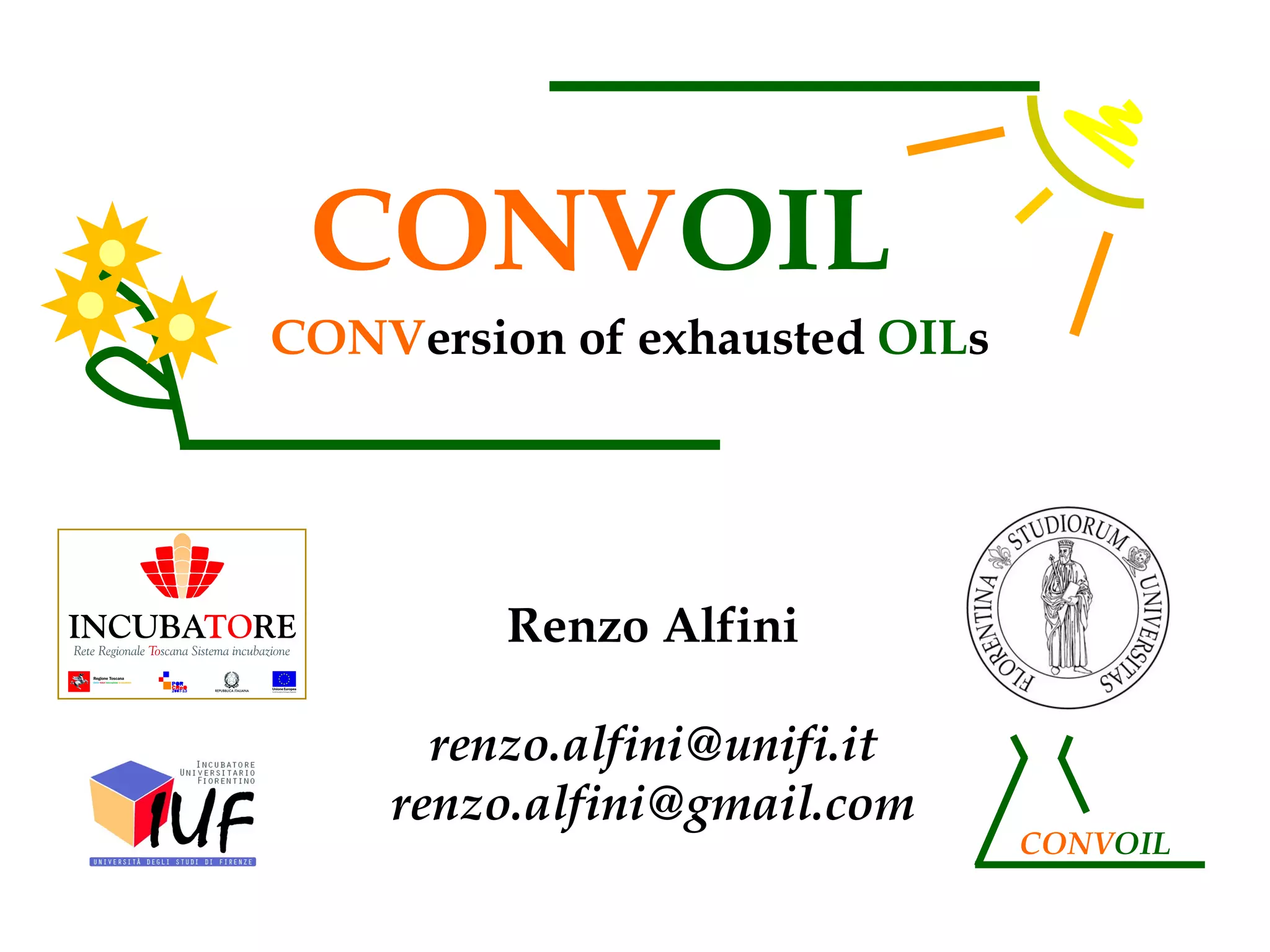 CONVOIL_CONVersion of exhausted OILs | PPT