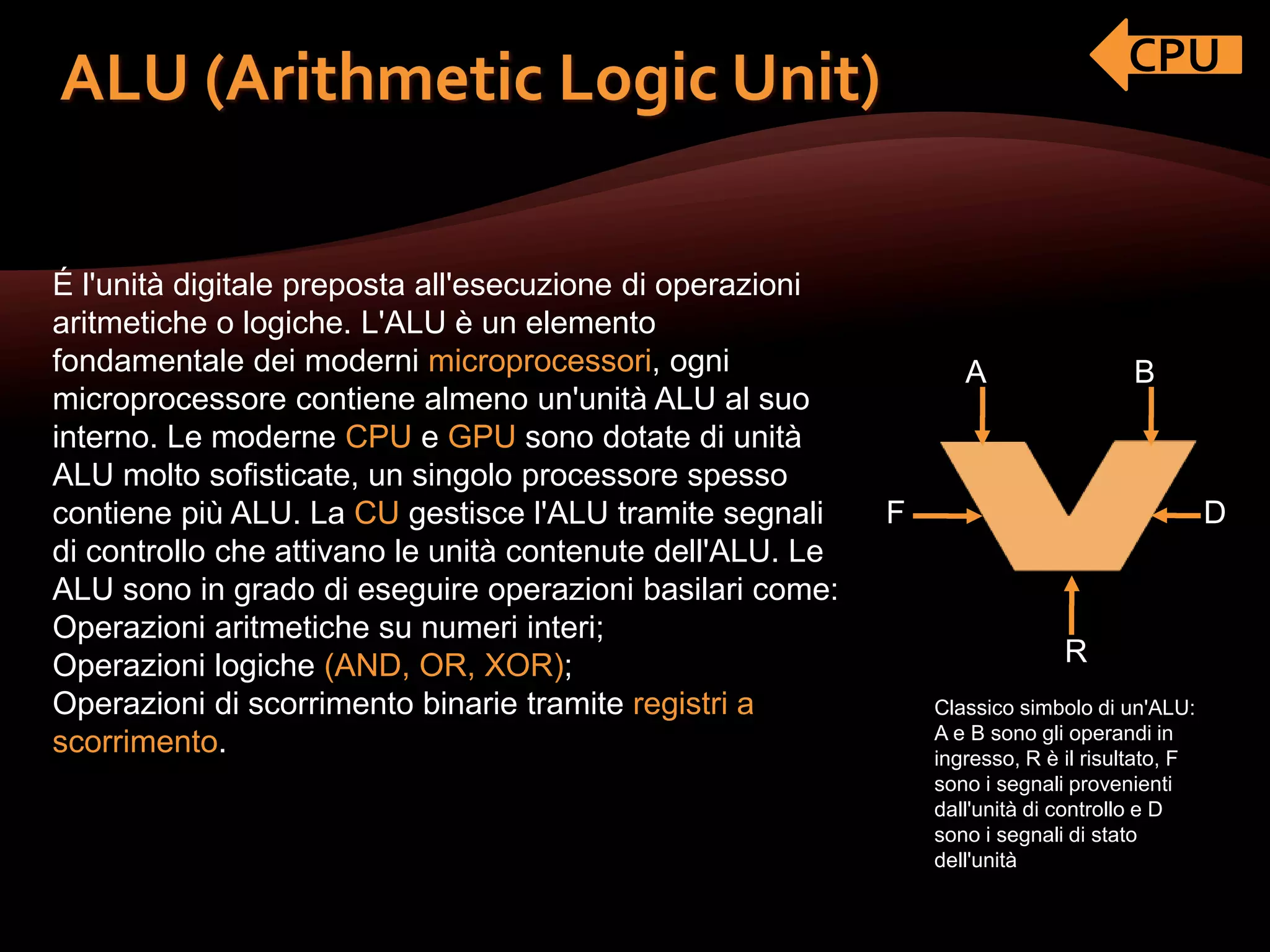 Presentazione microprocessore | PPTX