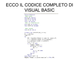 Presentazione Pseudocodice | PPT