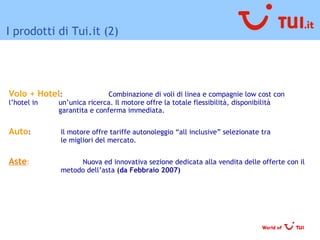 Presentazione TUI.it