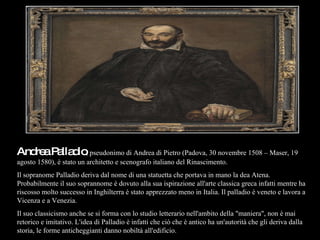 Il Palladio e le ville venete | PPT