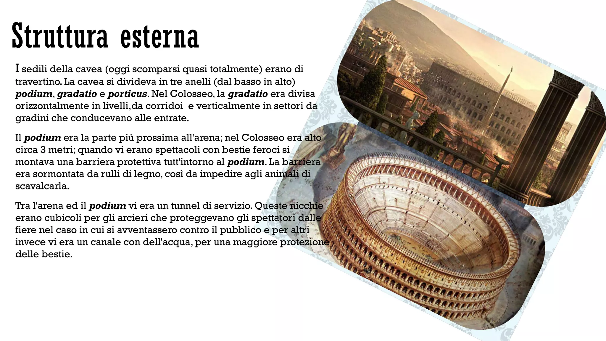Presentazione struttura Colosseo | ODP