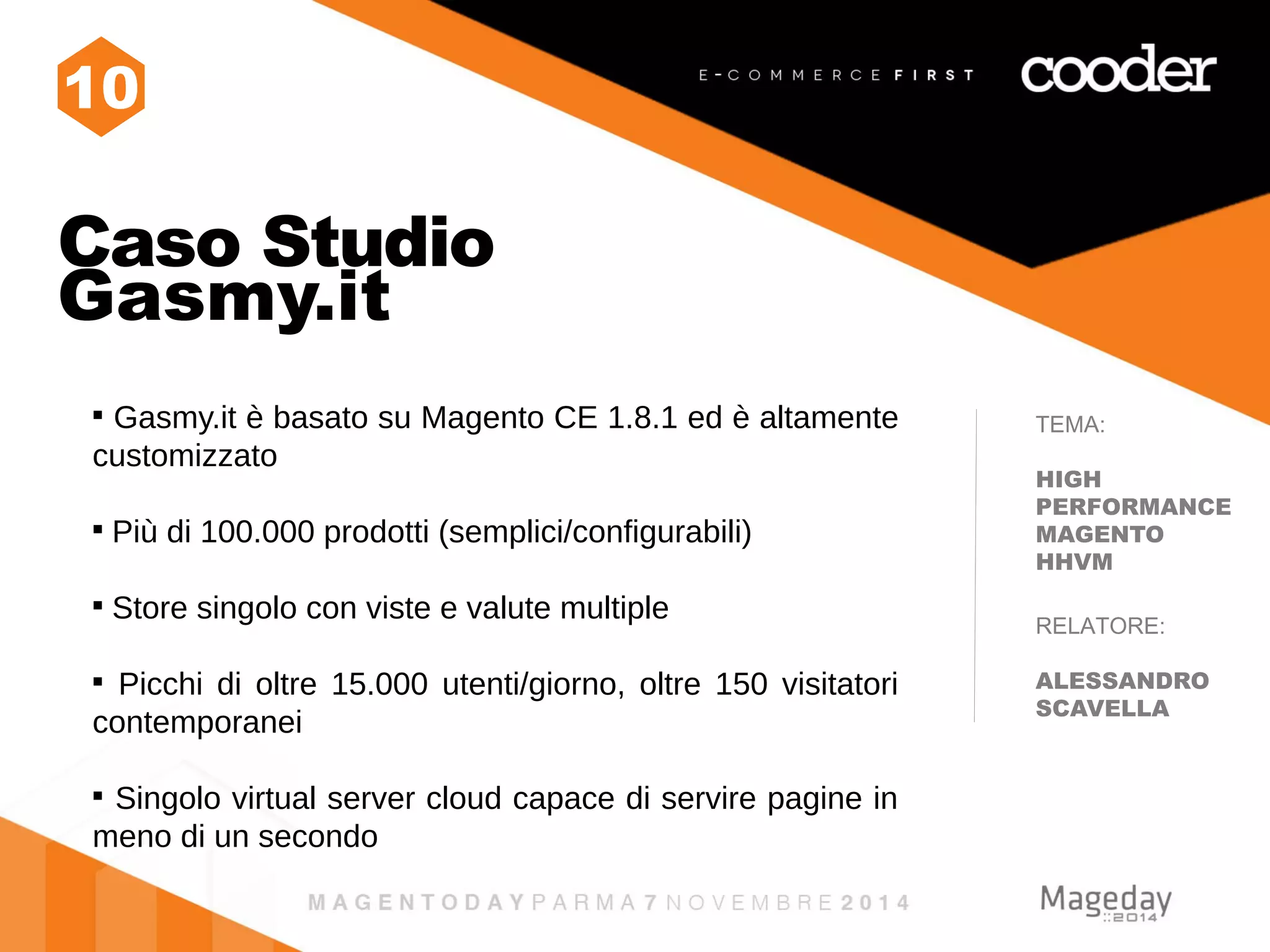 High performance in Magento: HHVM | PPT
