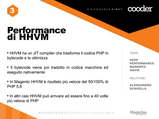High performance in Magento: HHVM | PPT