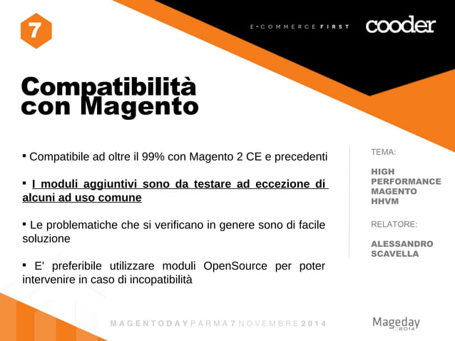 High performance in Magento: HHVM | PPT