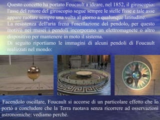 pendolo di foucault | PPTX