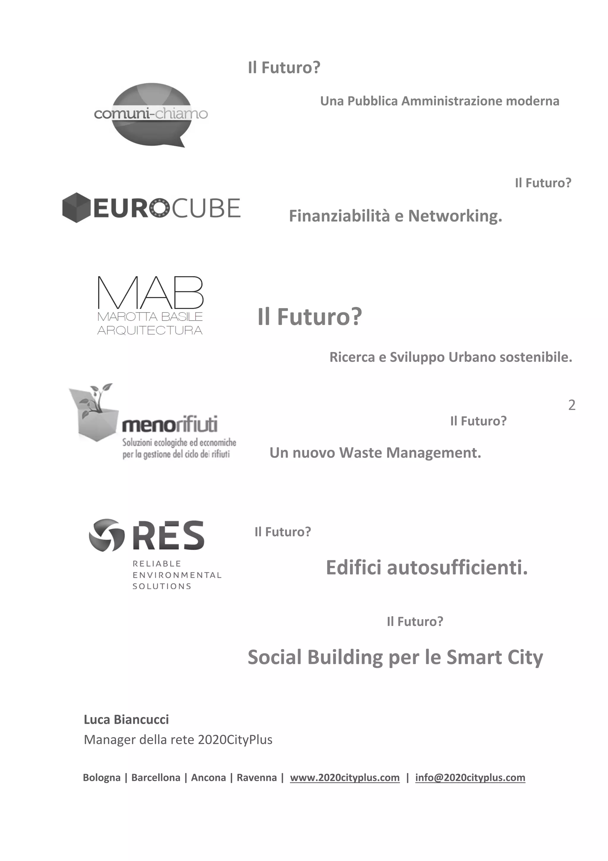 Presentazione 2020CityPlus | PDF