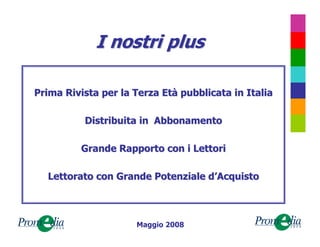 Presentazione 50 & Più | PDF