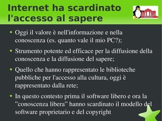 Cos'è il software libero | ODP