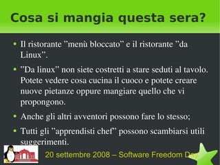 Cos'è il software libero | ODP