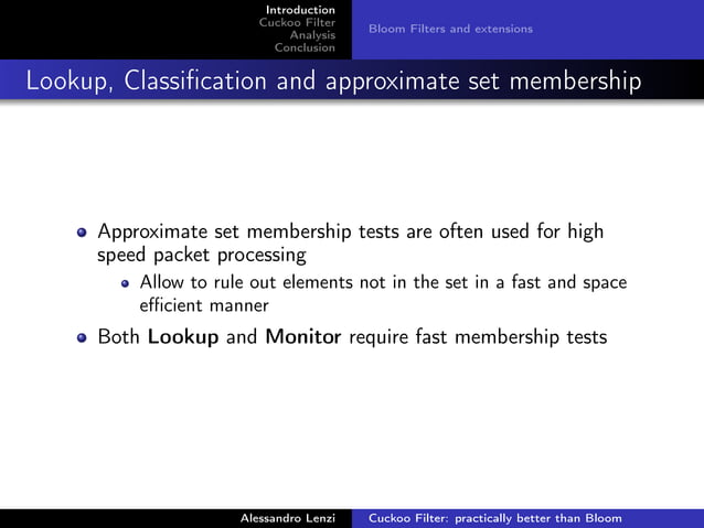 Cuckoo Filter: Practically Better than Bloom | PDF | Databases | Computer Software and Applications