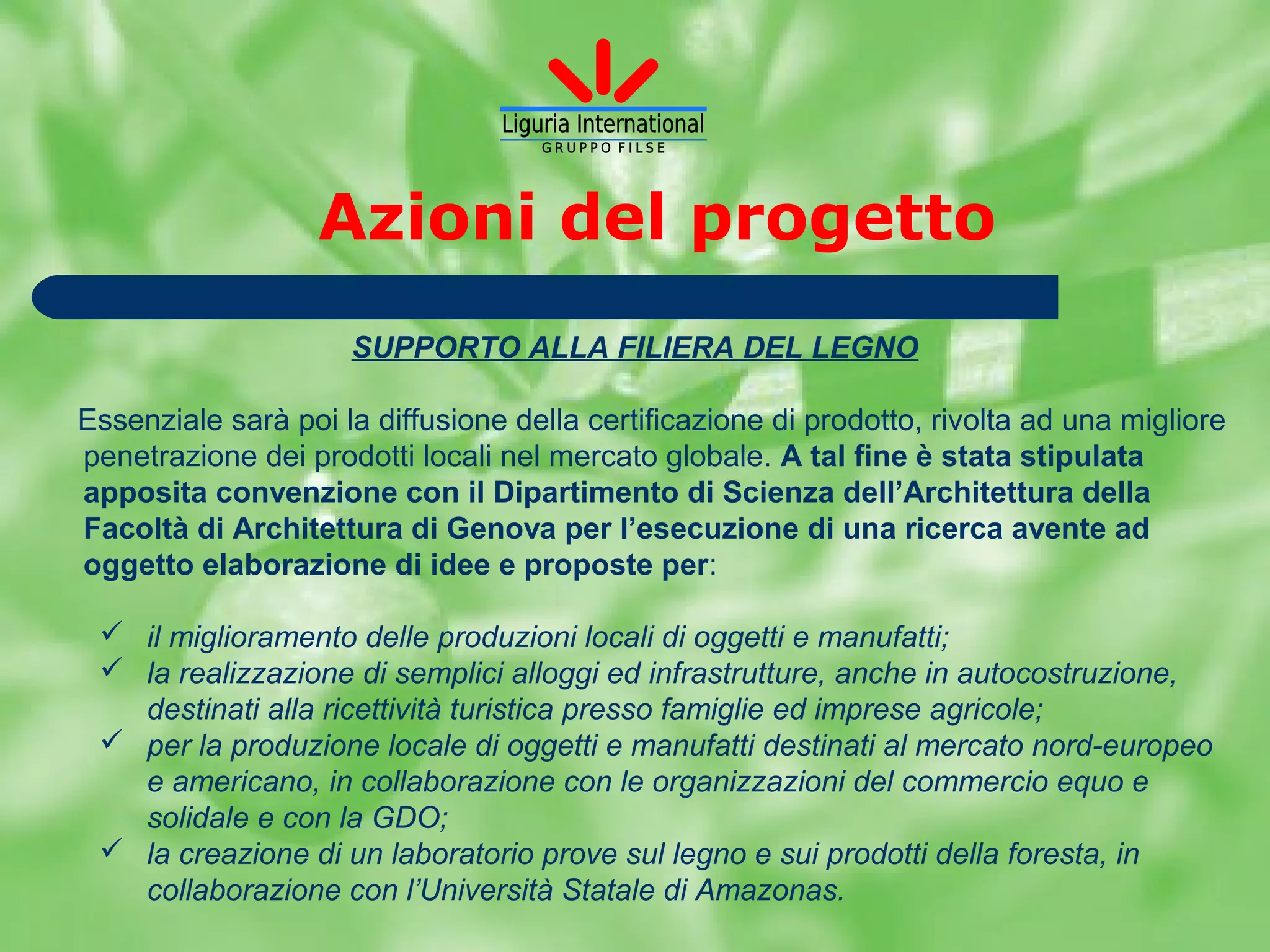 Presentazione alessandro pittaluga liguria international ita | PPT