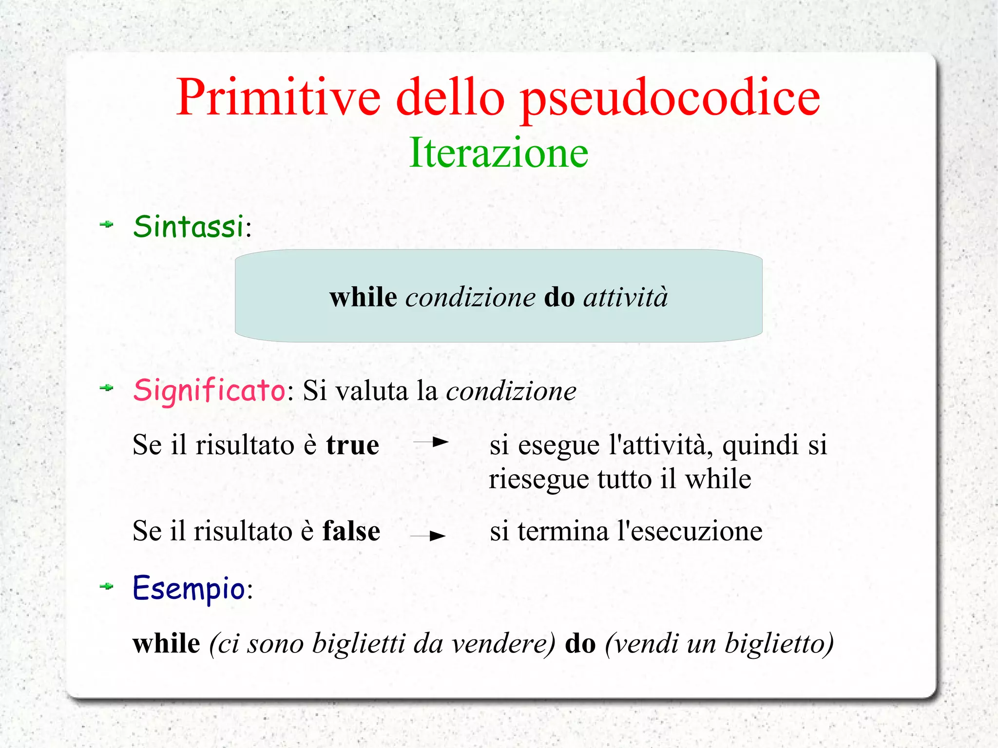 Cosa sono gli algoritmi? | PPT