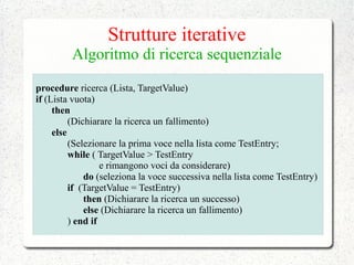 Cosa sono gli algoritmi? | PPT