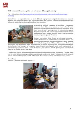 Presentazione Anthony Smith | PDF