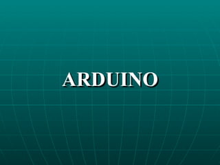 Presentazione Arduino | PPT | Computing | Technology & Computing