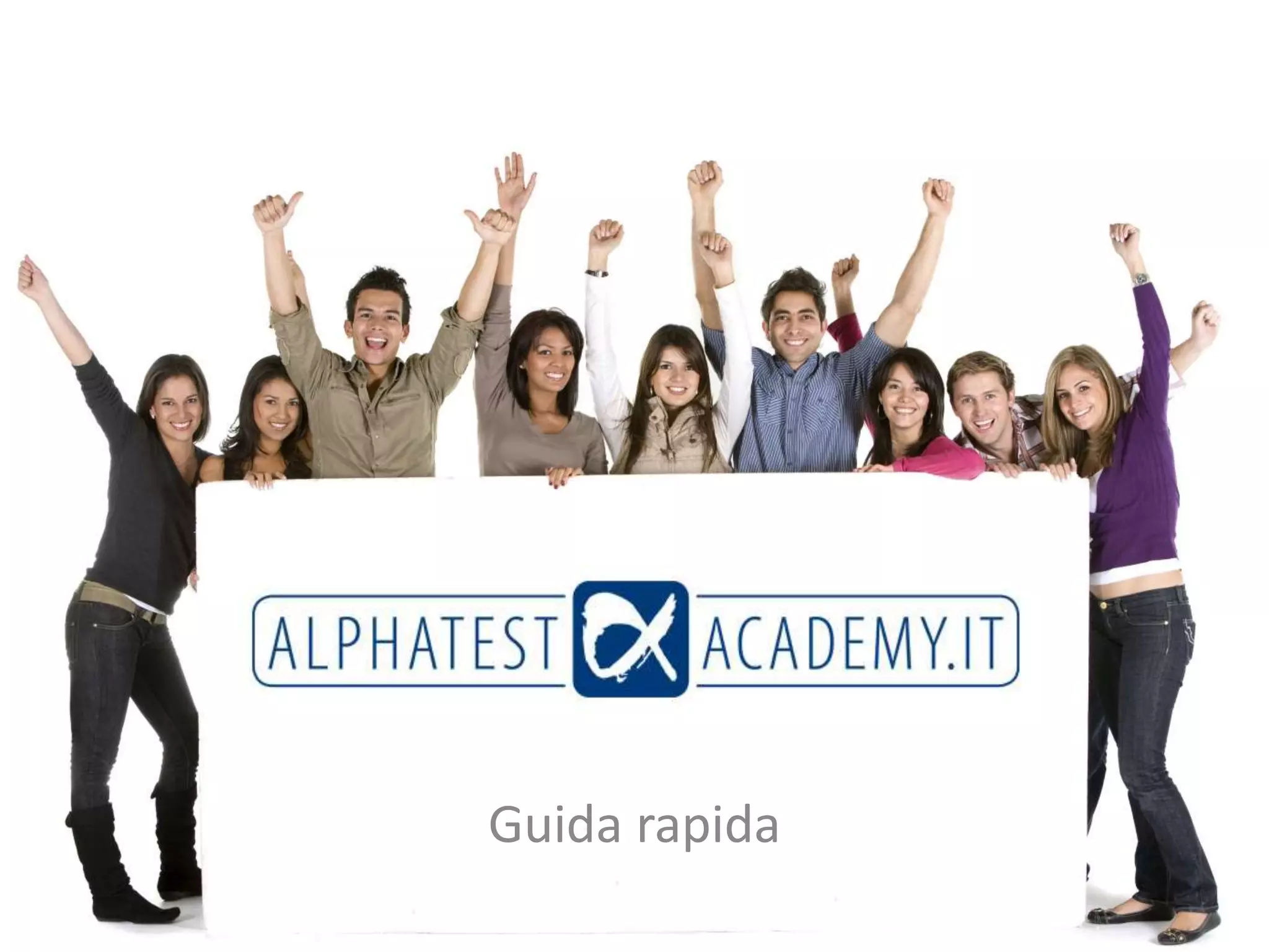 Presentazione Alpha Test Academy | PPTX