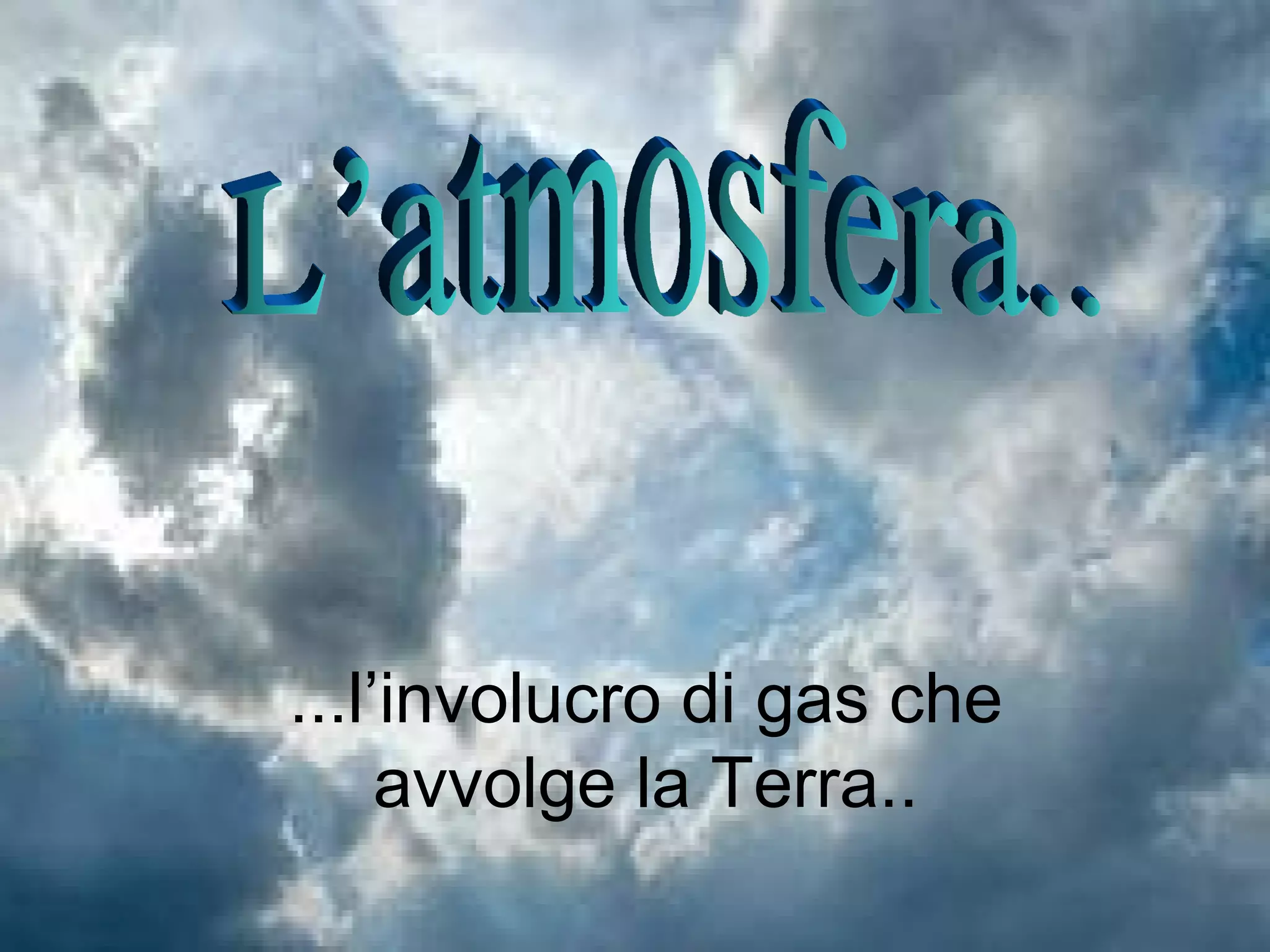 Presentazione atmosfera di nicole angarano | PPT