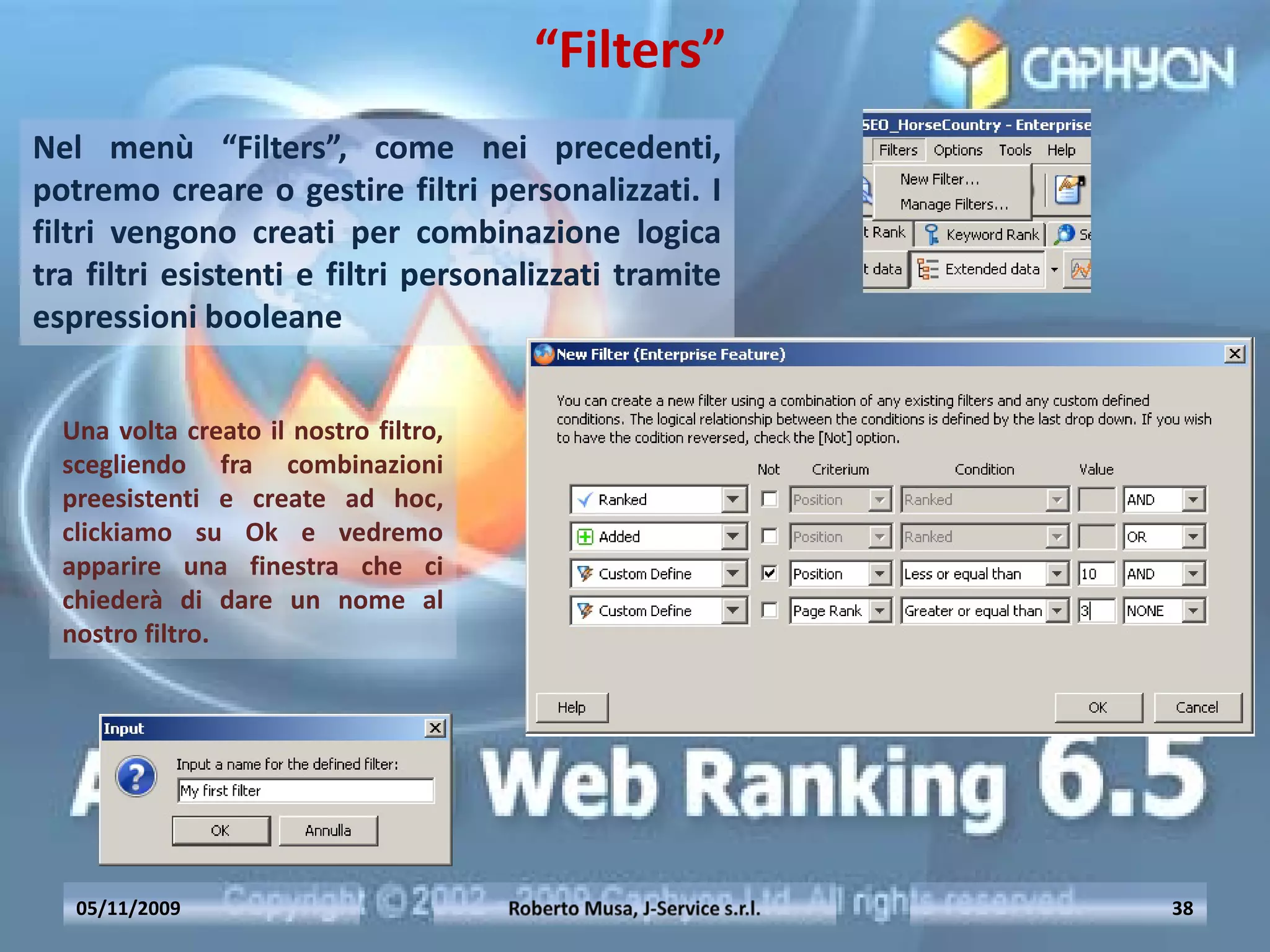 Presentazione Awr 6.5 Build 2 | PPT