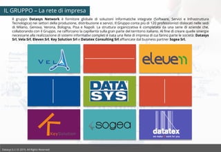 Il Gruppo Datasys | PPT